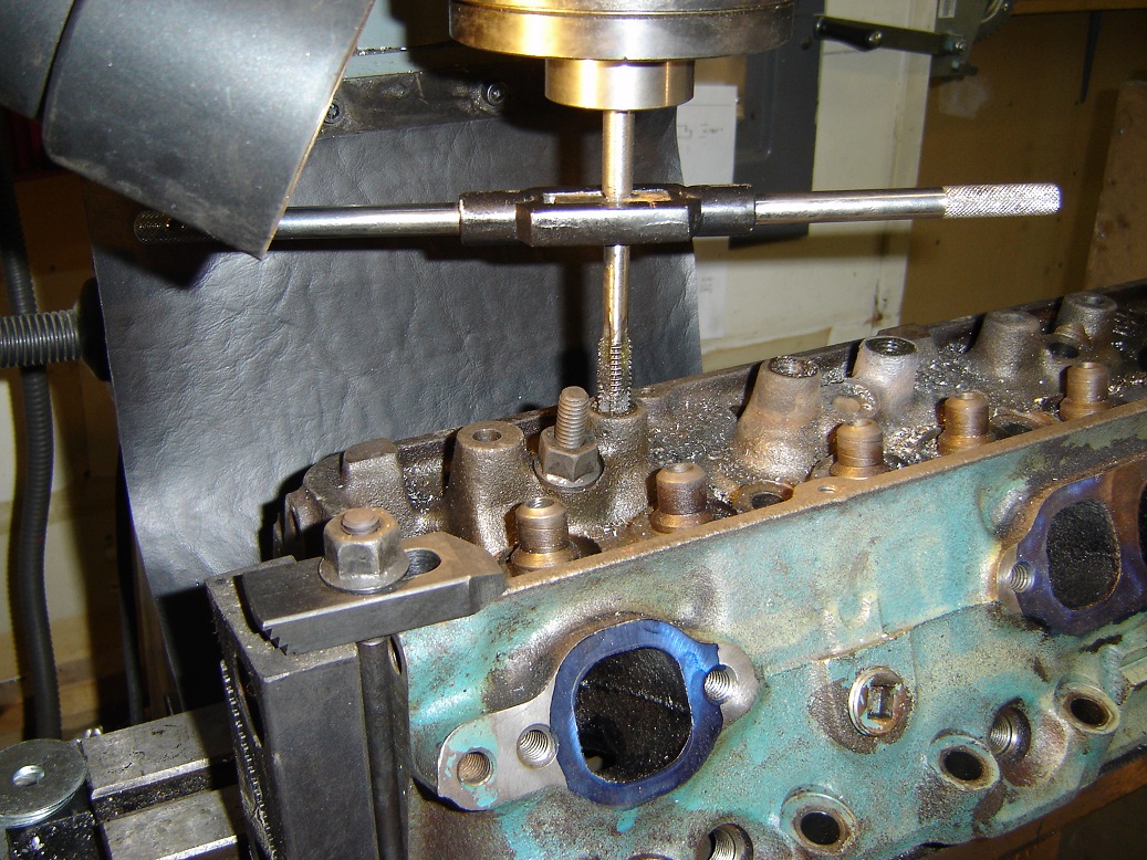 305 heads on a 350 - GREG WELLWOOD’S SHOP OF HORRORS