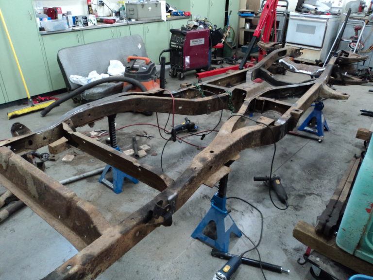 How To Shorten a 60-62 Chevy C10 Frame - GREG WELLWOOD’S SHOP OF HORRORS