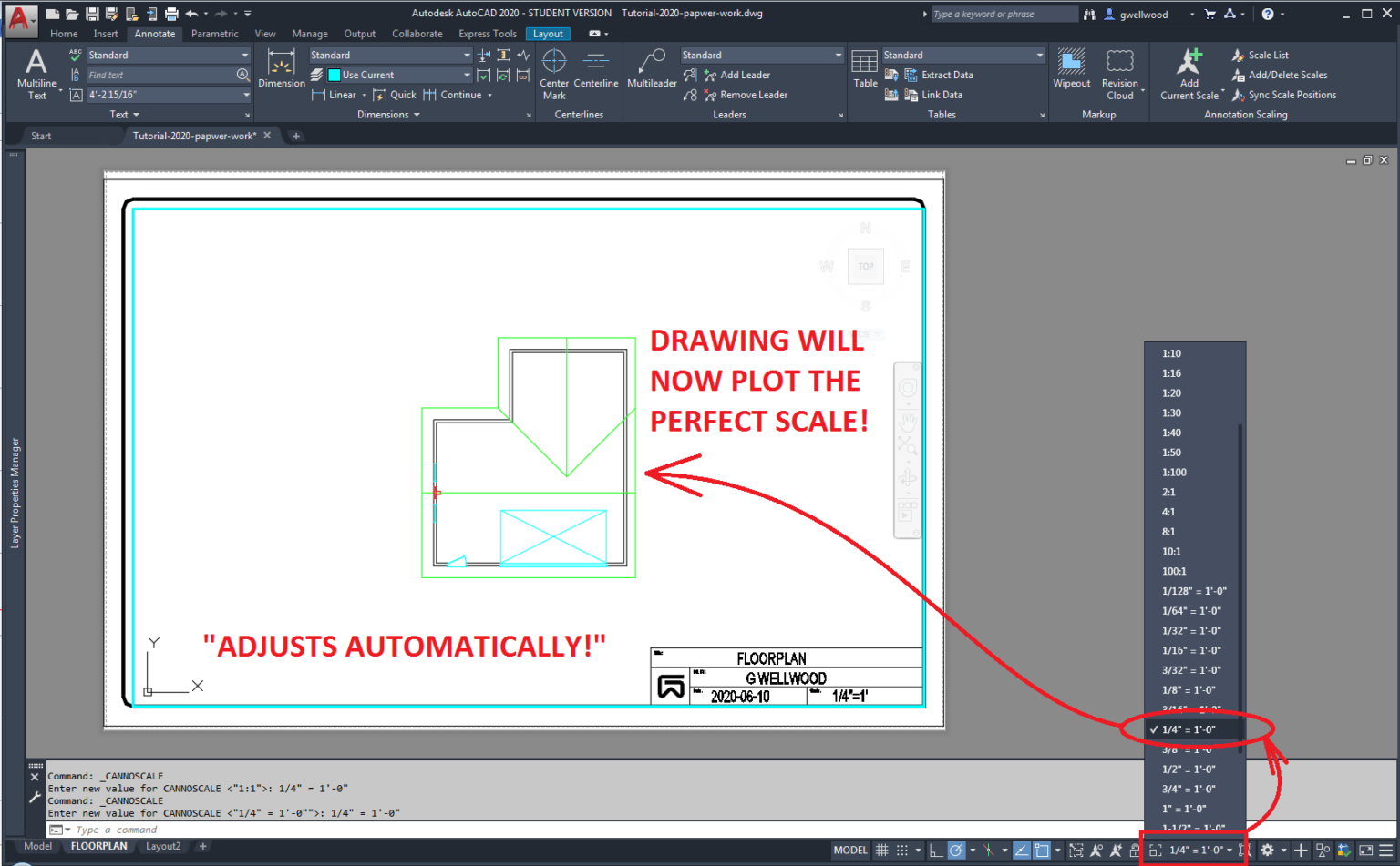 AUTOCAD - Model & Paper Space - MR. WELLWOOD'S SHOP OF HORRORS AUTOCAD - Model & Paper Space - MR. WELLWOOD'S SHOP OF HORRORS